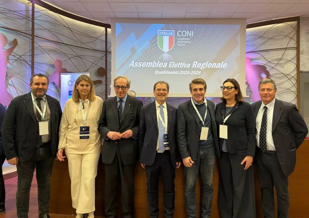Enzo Falzone è il nuovo presidente del Coni Sicilia