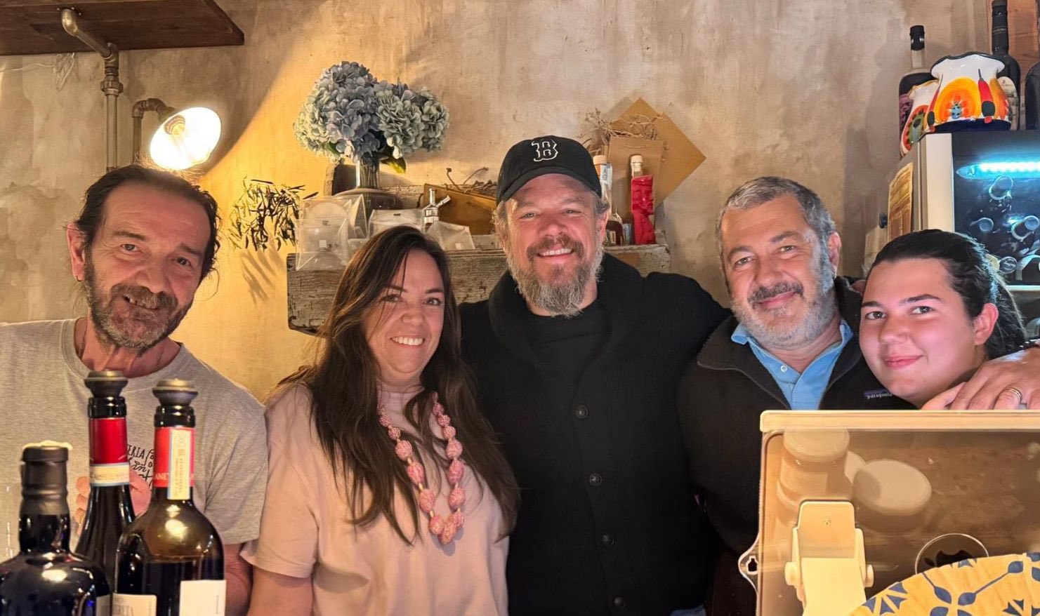 Matt Damon e le altre star dell'Odissea a Lipari, metti una sera a cena ...