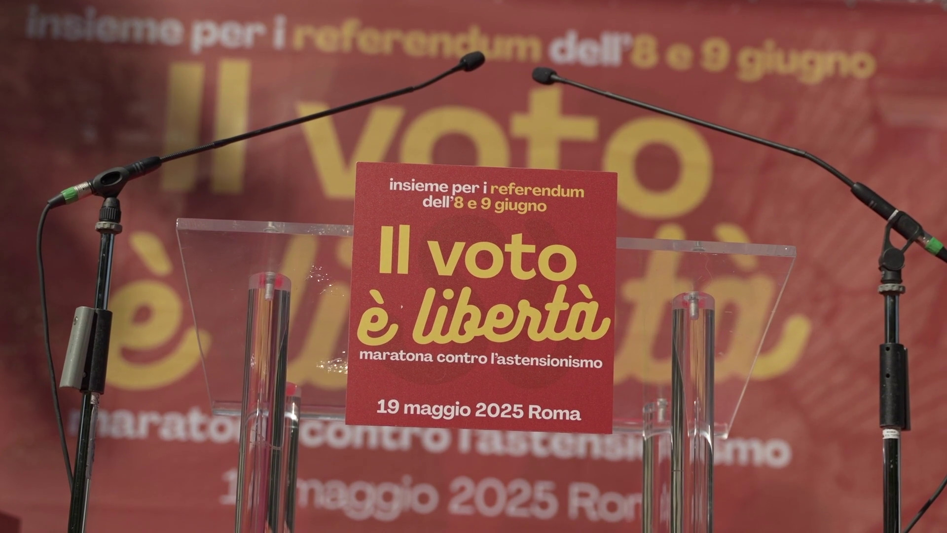 Referendum, a Roma una maratona contro l'astensionismo