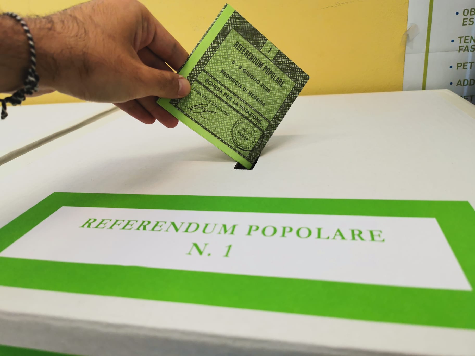 Referendum, alle 12 ha votato in Italia il 7,4 per cento e a Messina il ...