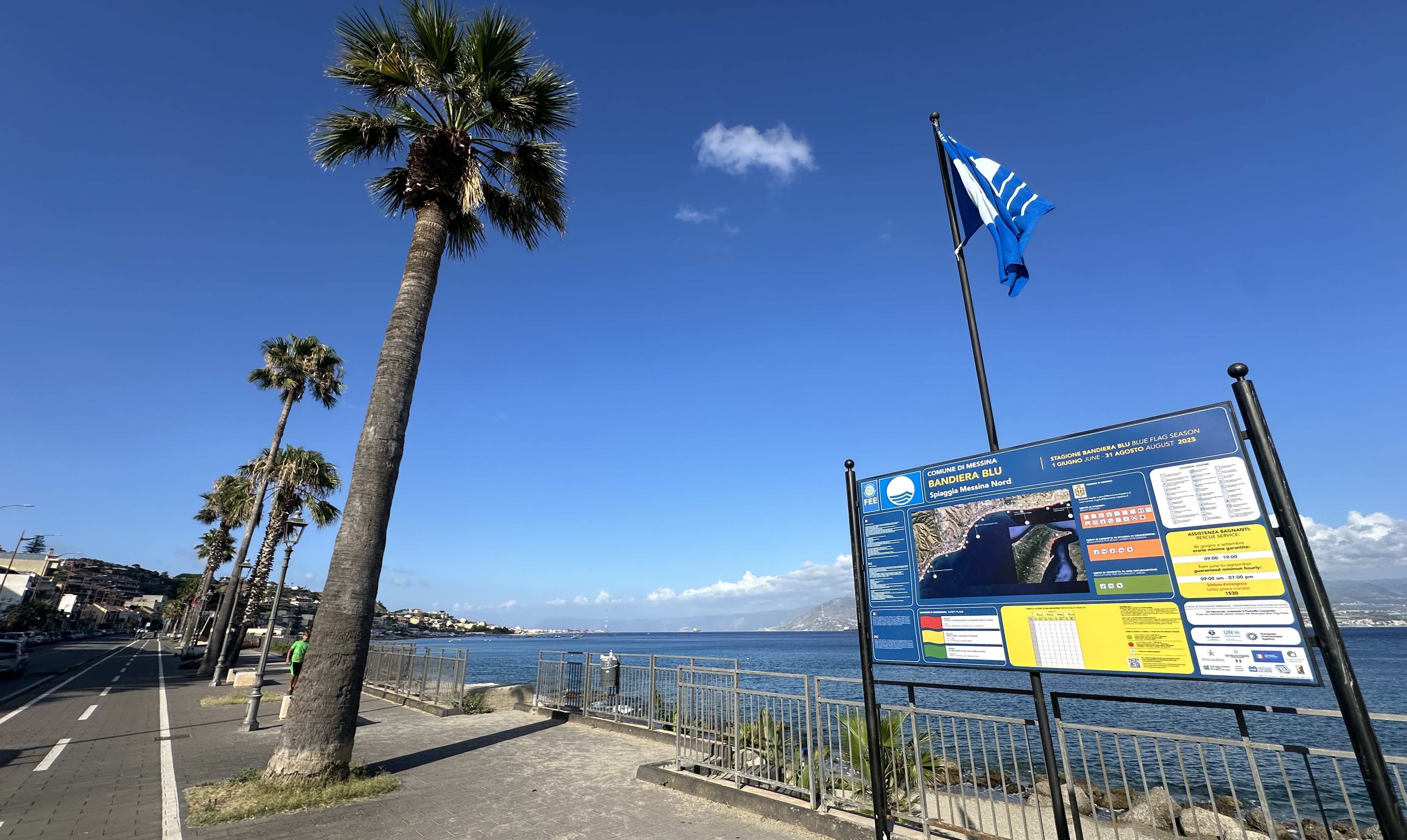 Bandiere Blu 2026. Confermate Messina, Tusa e le altre 7 della jonica ...