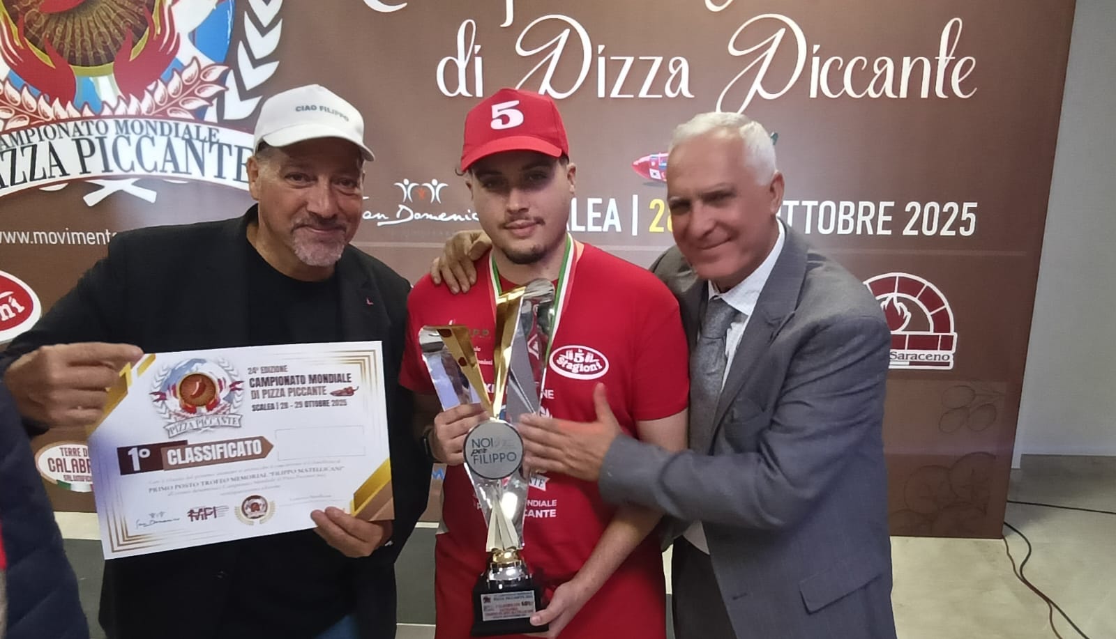 Daniel Guarnera nuovo campione della pizza