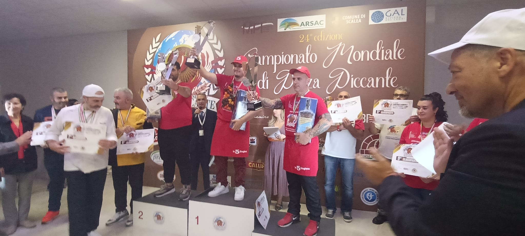 Daniel Guarnera nuovo campione della pizza