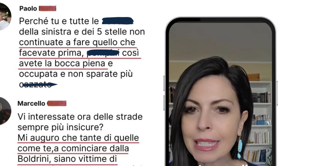"Mi auguro che quelle come te siano stuprate", insulti sessisti a ...